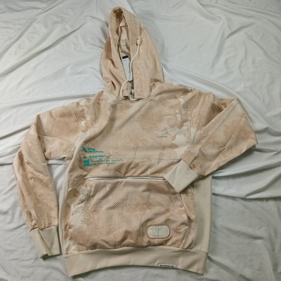 Nike | Shirts | Nike Standard Issue Hoodie Tan Dv03219 Mens Size Small ...